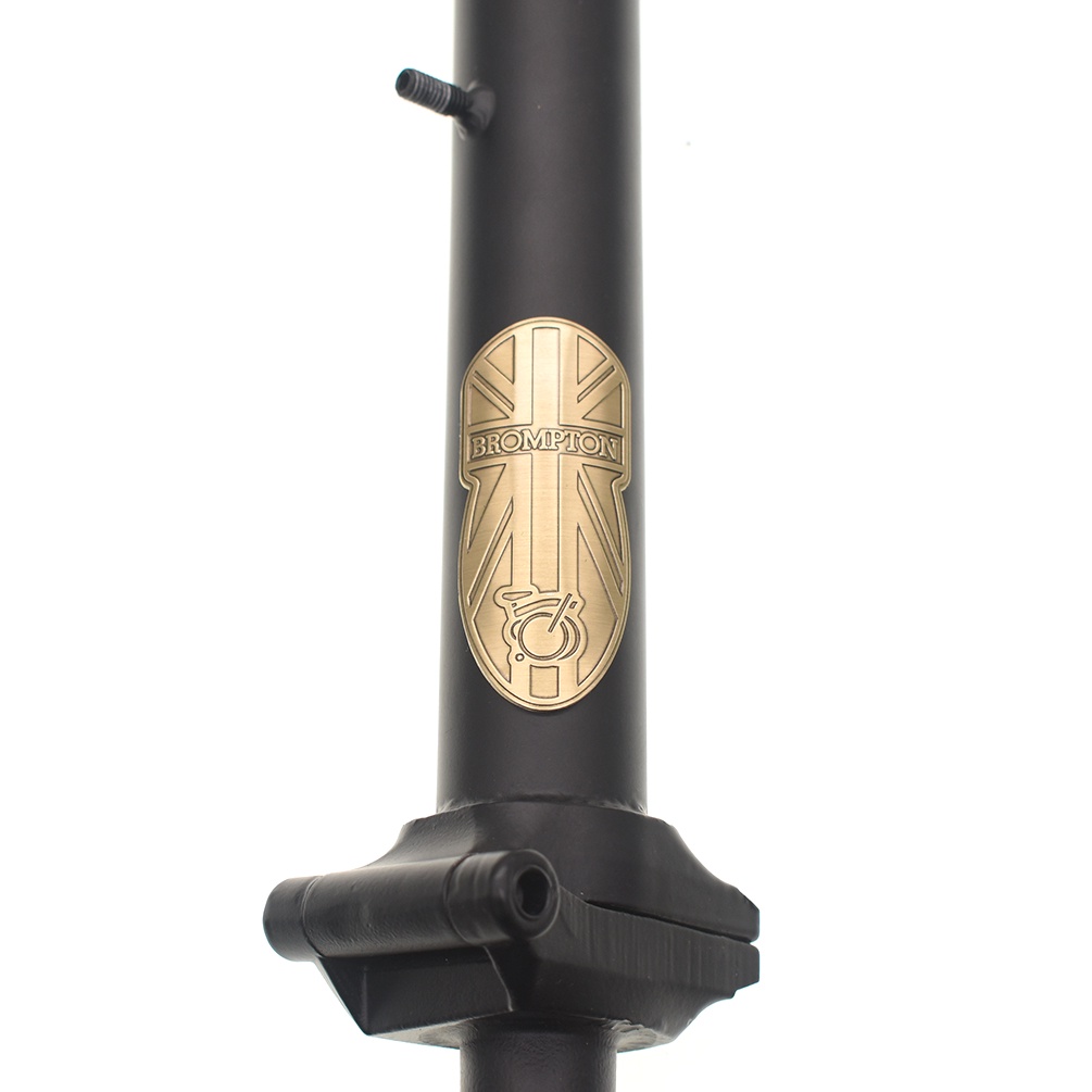 TWTOPSE Bicycle Head Badge Metal Sticker For Brompton Folding Bike ...
