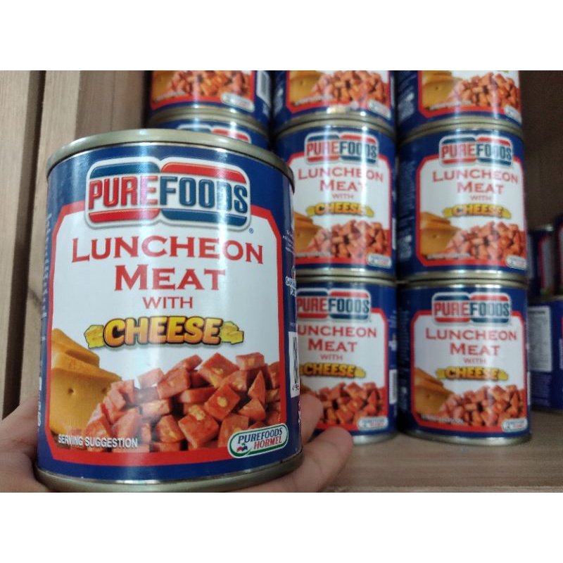 Purefoods Luncheon Meat with Cheese 240g | Shopee Philippines