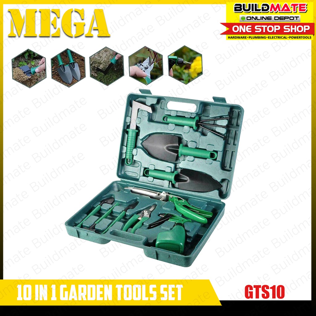 MEGA Garden Tools Set 10 in 1 PLANTITO PLANTITA FAVORITE GTS10 ...