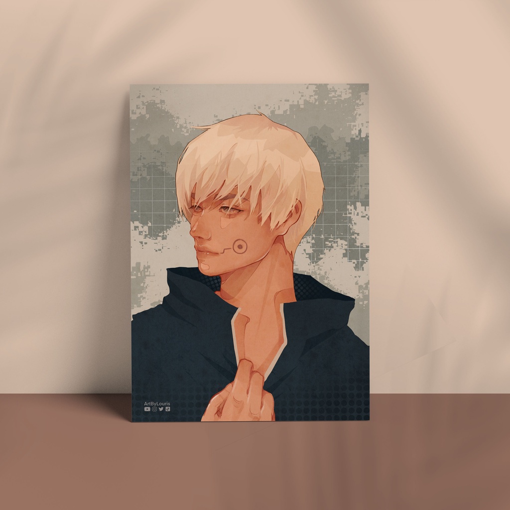 Inumaki in my art style | Jujutsu Kaisen | A5 Print size | Shopee ...