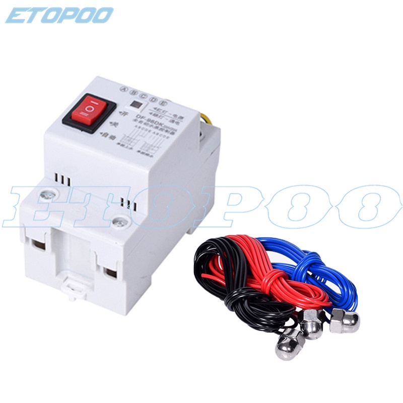 DF-96D Automatic Water Level Controller Switch 20A 220V 2m wires Water tank Liquid Level ...