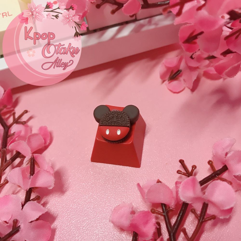 Mickey Mouse Biscuit Artisan Keycaps | Kpop Otaku Alley Keycaps ...