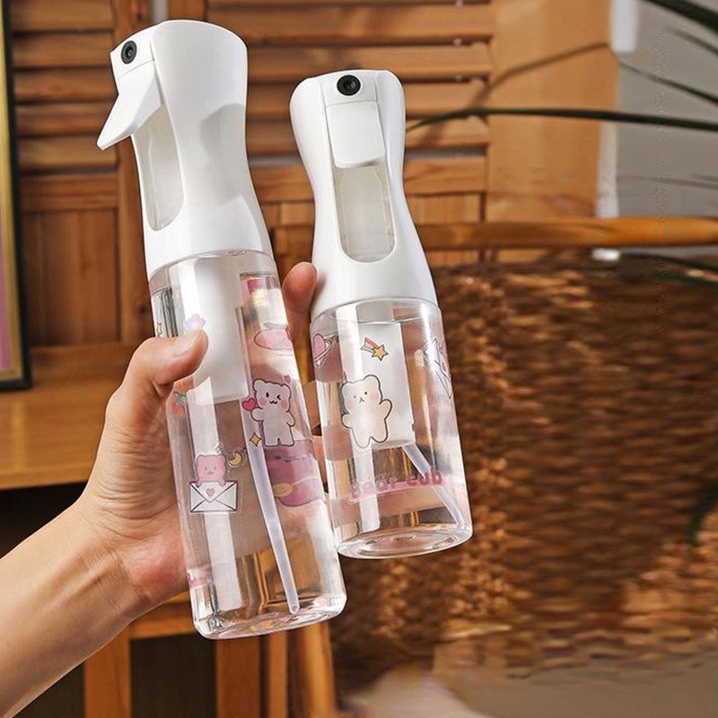 Spray Bottle 200ml 300ml 500ml Continuous Spray Nano Fine Mist Sprayer ...