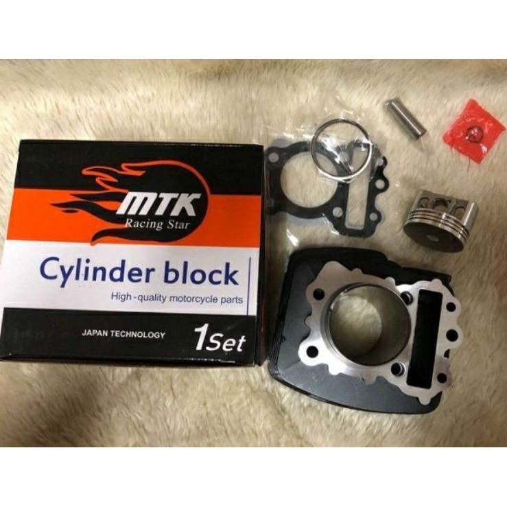 kawasaki bajaj rouser 135 block with piston set mtk brand | Shopee ...
