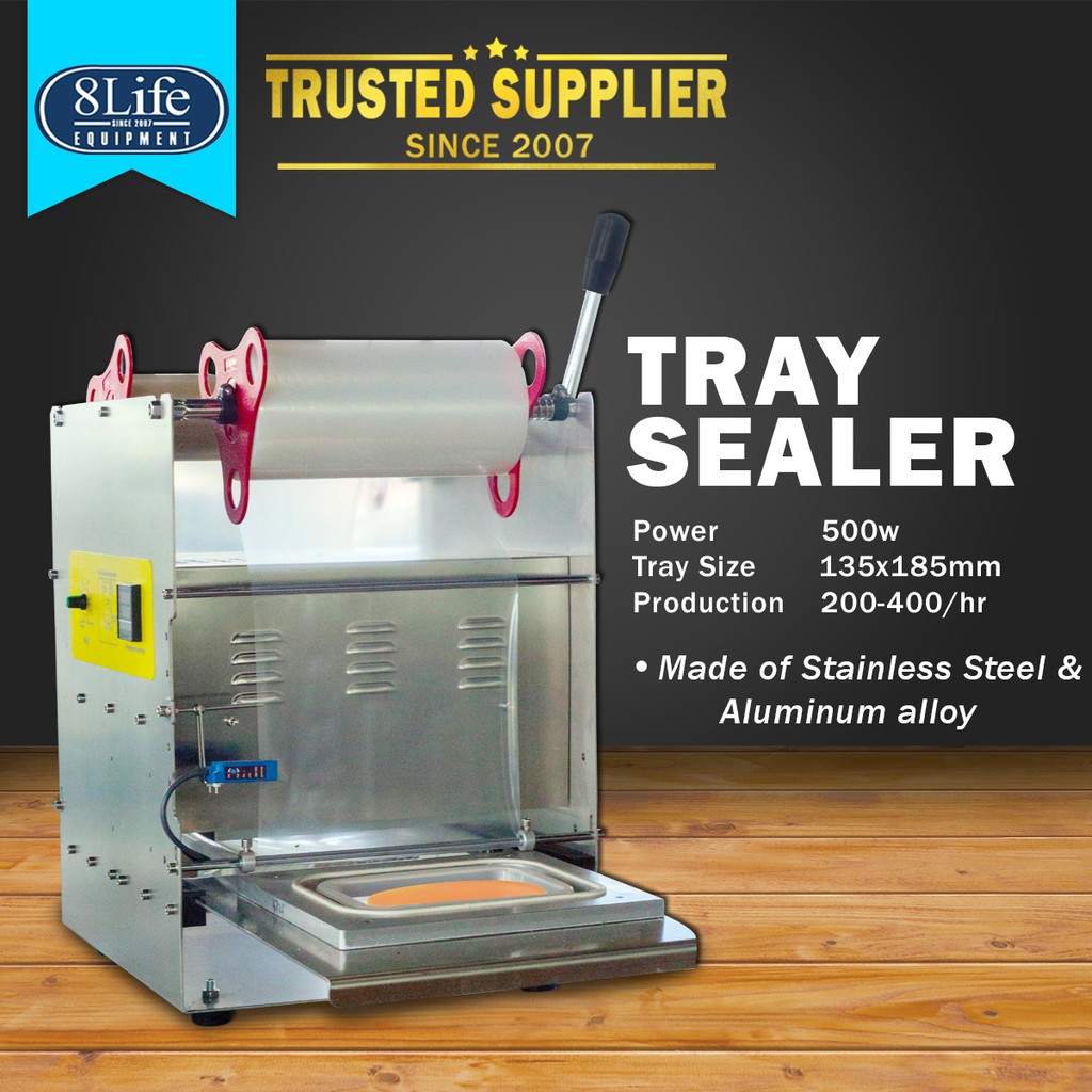 Tray Sealer Tray Sealing Machine for leche flan graham de leche mango ...