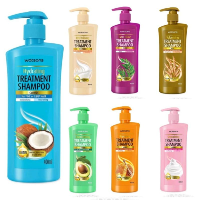 WATSONS TREATMENT SHAMPOO 400ML | Shopee Philippines