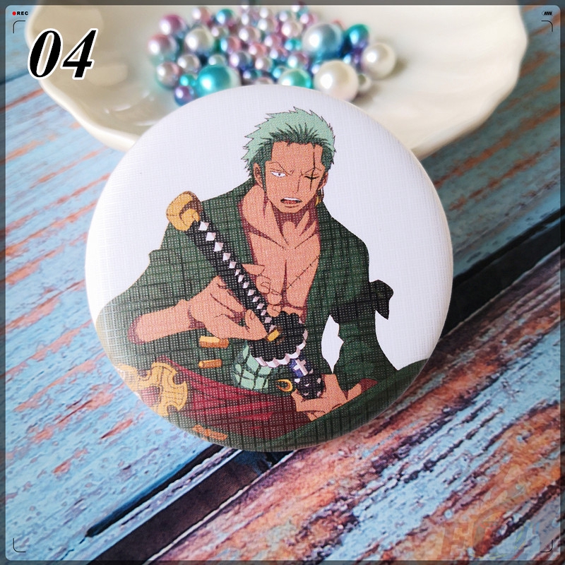☠ One Piece . Roronoa Zoro - Anime Cosplay Badge ☠ 1Pc 58MM Collection ...