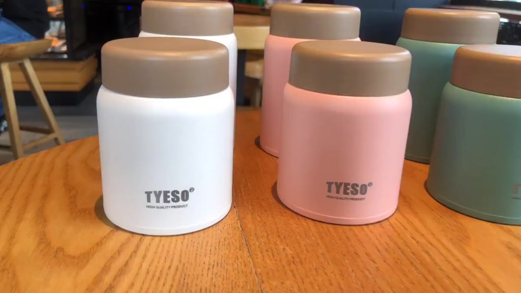 TYESO® Leak Proof stainless steel thermos Food Jar Lunch Container Mini ...