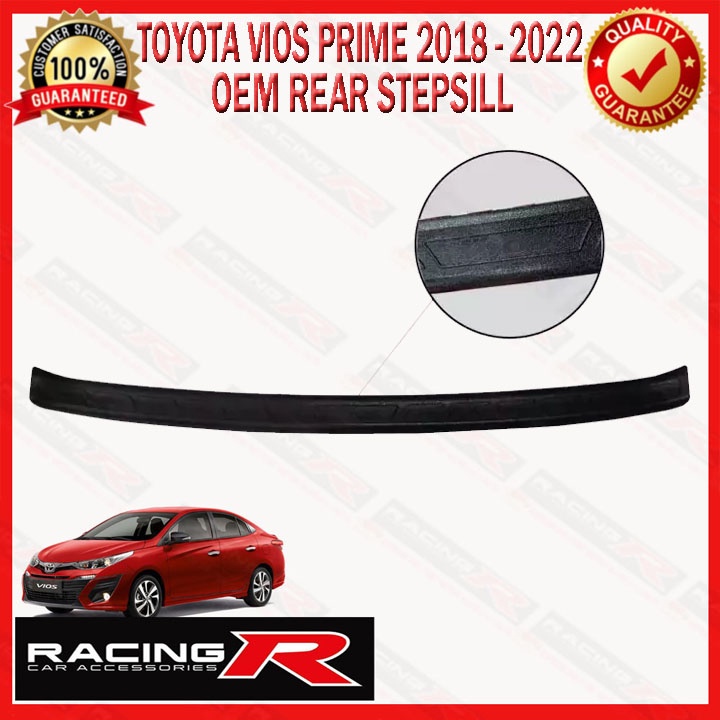 Toyota Vios Prime 2018 to 2025 OEM Rear Step sill or Rear Bumper Guard ...