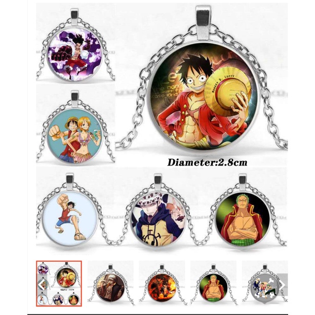 Movie Anime Necklace One Piece Peripheral Luffy Sauron Robin Chopper ...