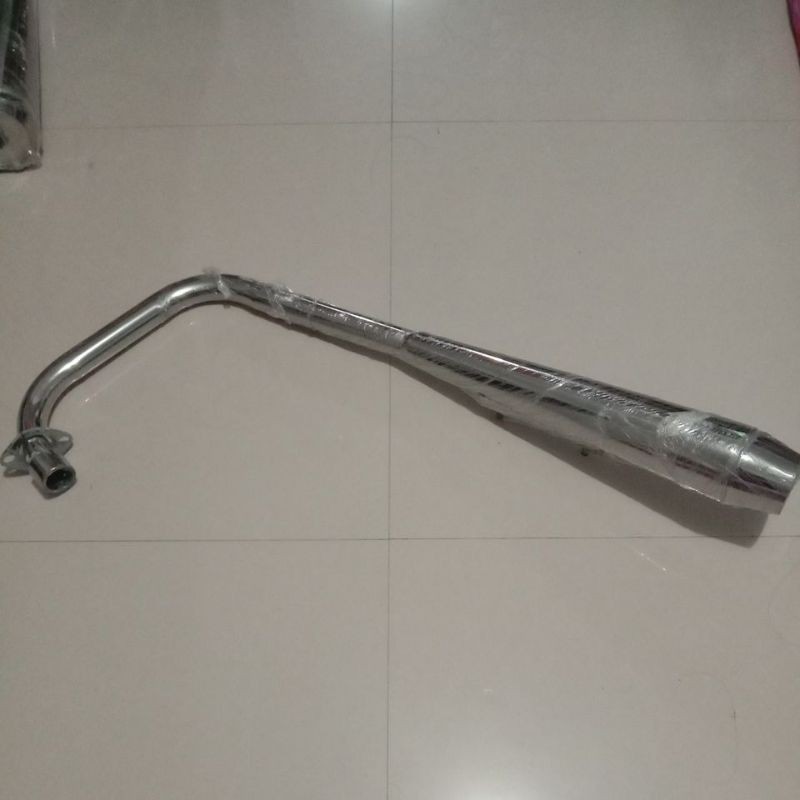 Brandnew Stainless Bullet Pipe for skygo rusi racal sym | Shopee ...