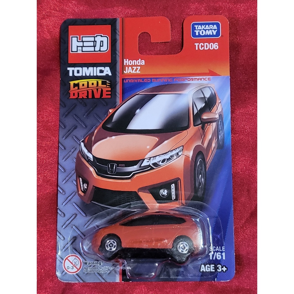 Tomica Cool Drive TCD-06 Honda Jazz / Fit (Orange) (Takara Tomy ...