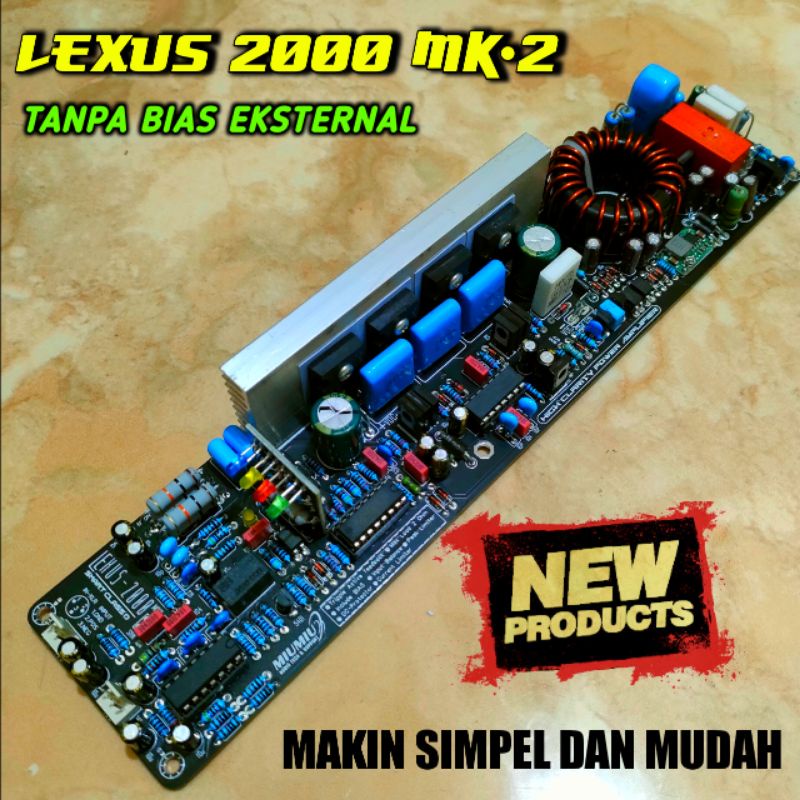 Lexus 2000 MK2 SMART CLASS D POWER AMPLIFIER WITHOUT BIAS PREMIUM ...