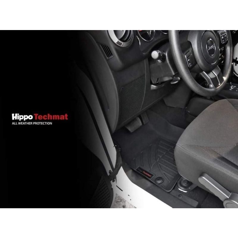Jeep Wrangler JK Hippo Techmat V1 Deep Dish Matting | Shopee Philippines