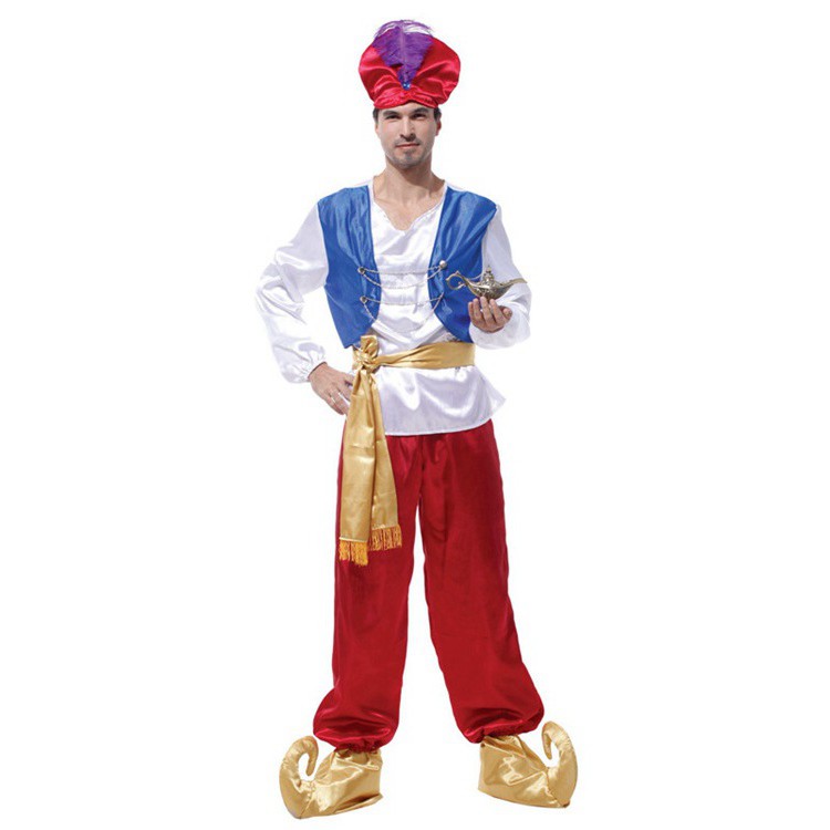 United Nations Arabian Nights Cosplay Disney Aladdin Costume for Adult ...