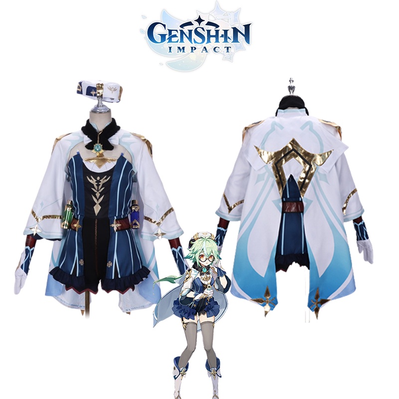 Up As Dress Genshin Impact's Sucrose With This Beautifully Detailed ...