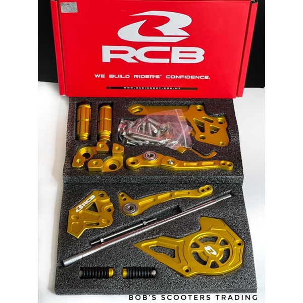 RCB SINGLE SHIFTER S2 V2 FOOTREST FOR SNIPER 150 / SNIPER 155 | Shopee ...