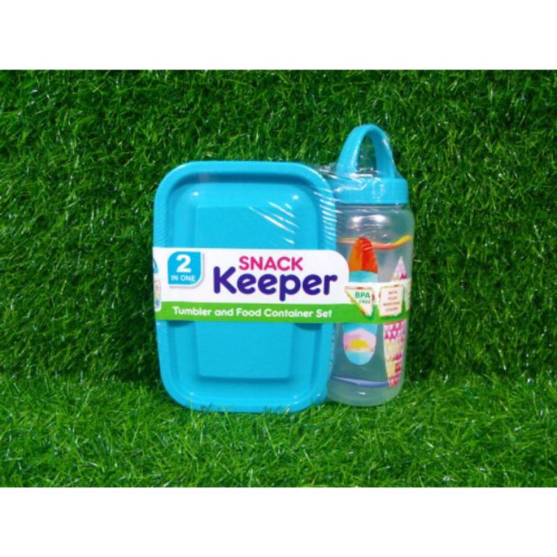 2in1 snack keeper (lunchpack and tumbler) | Shopee Philippines