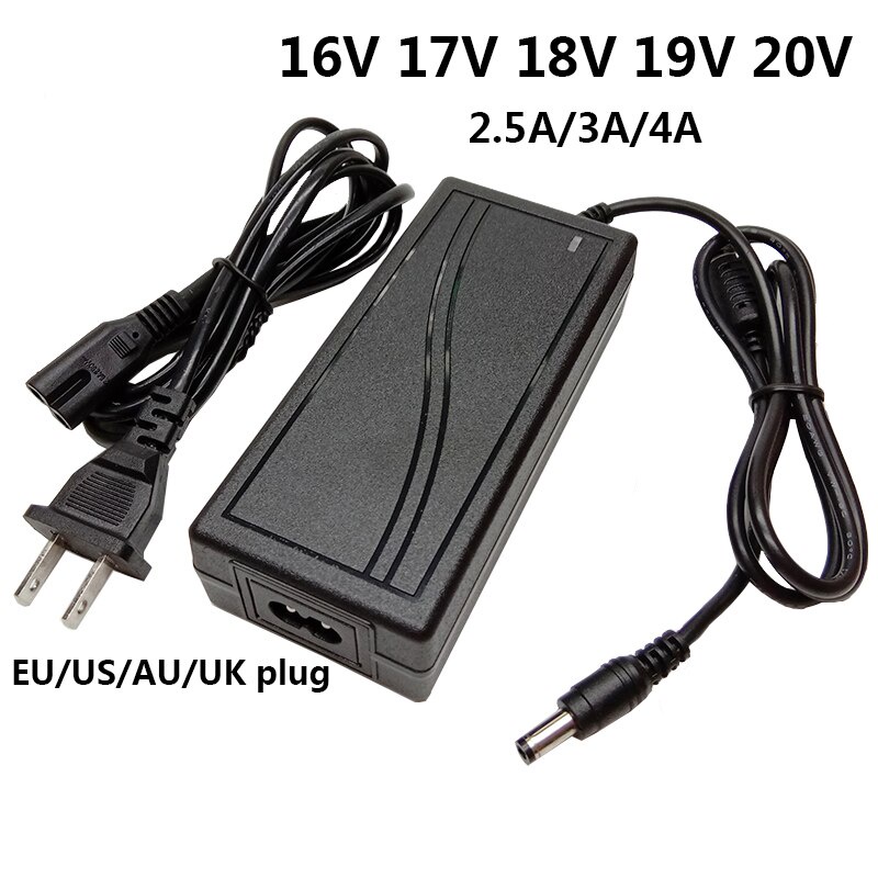 16V 17V 18V 19V 20V Universal AC to DC Power Adapter Supply 16 Volt 2 ...