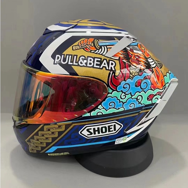 Shoei X14 X-Fourteen X-Spirit III Lucky Cat II Helmet Full Face Helmet ...