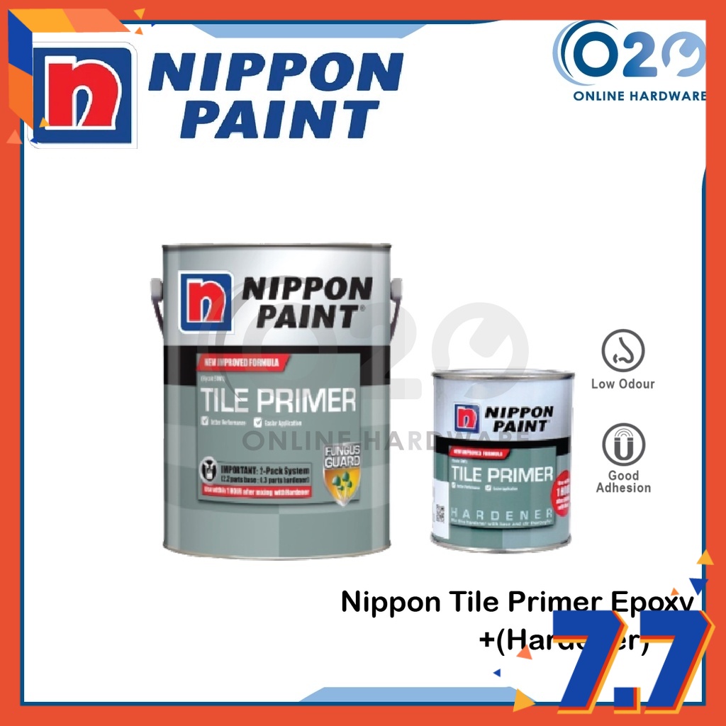 Nippon Paint Tile Primer Cat Dinding Wall Paint Wall Painting Paint ...