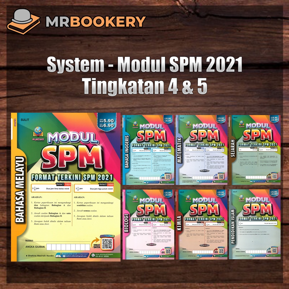 (MrBookery) Spm Format SPM Module SPM Module SPM (2021) | Shopee ...