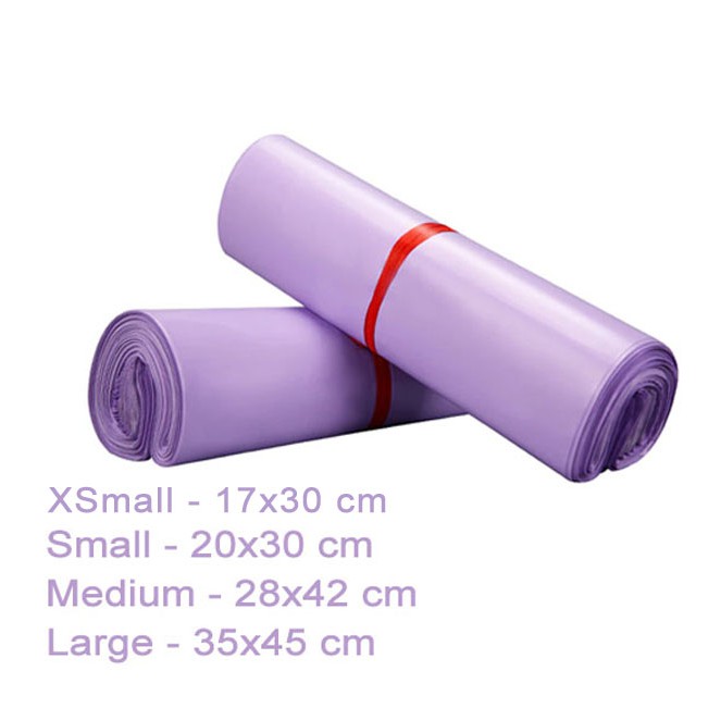 (100pcs)Courier Shipping Pouch/ Polymailer CLEAR POUCH Self Adhesive ...