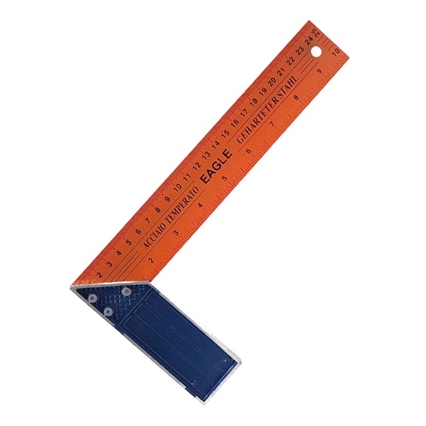 Tri Square Ruler 10 and 12 inches "Iskwala" Eagle Professional Tools ...