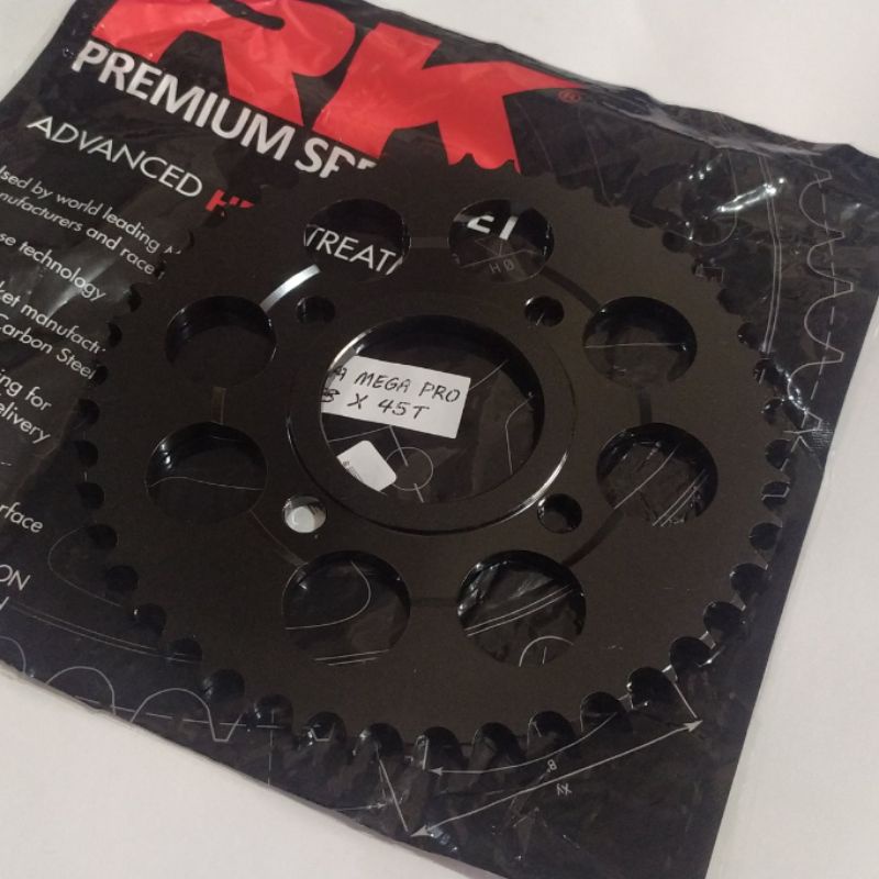 Premium Black Rear GearRK 428 Mega Pro New Mono Shock Verza CB 150 R ...