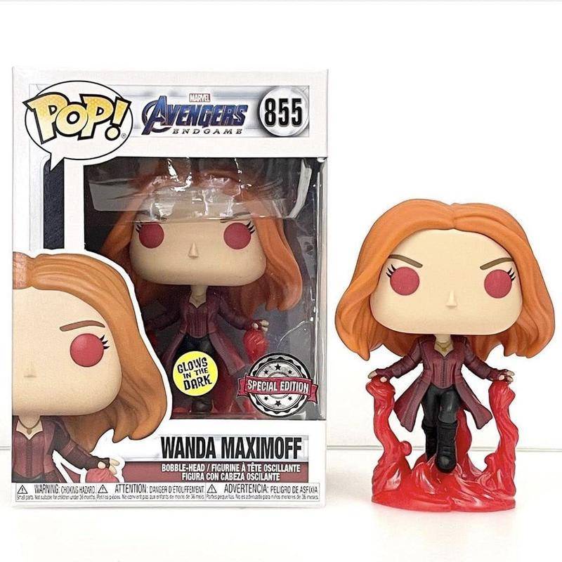 Funko Pop Marvel: WandaVision - Wanda / Scarlet Witch Vinyl Action ...