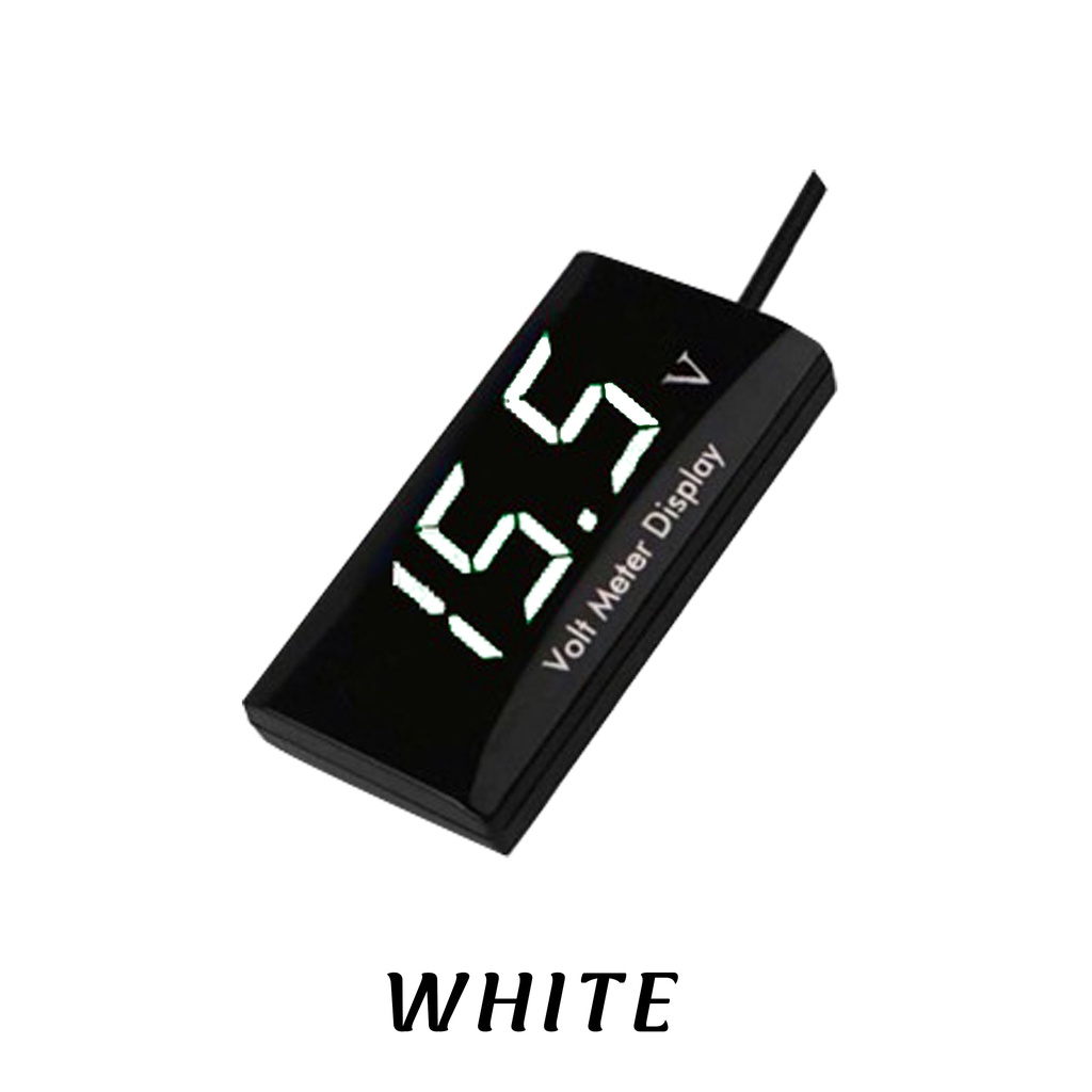 Knight Motorcycle Accessories Volt Meter With Frame Classic Digital ...