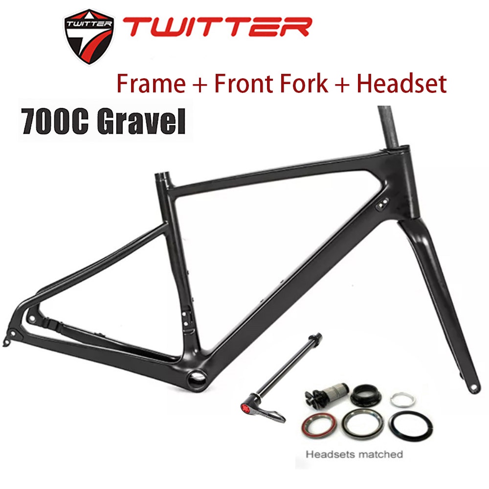 TWITTER disc brake gravel R7 MTB off-road carbon fiber road frame disc ...