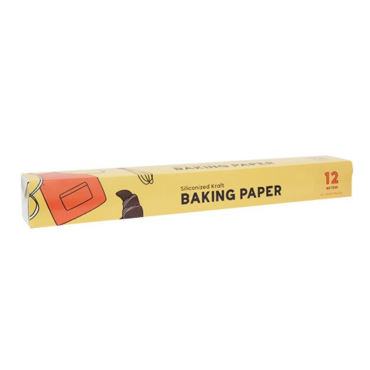 All About Baking - Siliconized Baking Paper K.Brown 38cmx12m | Shopee ...
