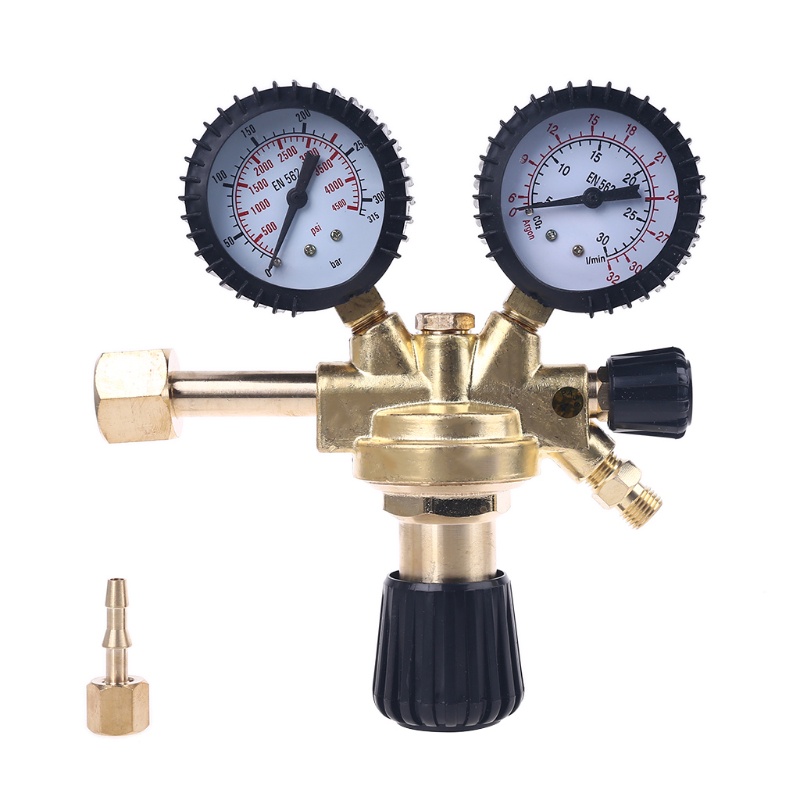 mm Pressure Reducer Pressure Regulator for CO2 Argon inert gas to MAG ...