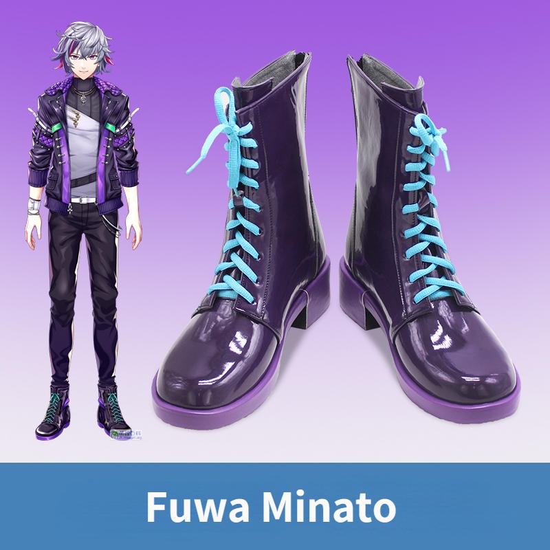 Vtuber nijisanji Fuwa Minato cosplay shoes cos shoes | Shopee Philippines