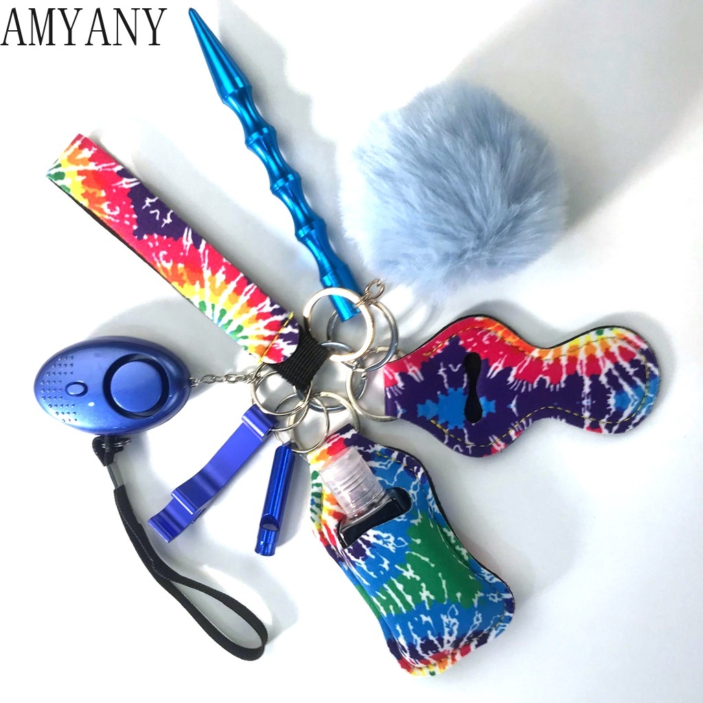 Safety Keychain Set,Self Defense Keychain For Women,Self Defense ...