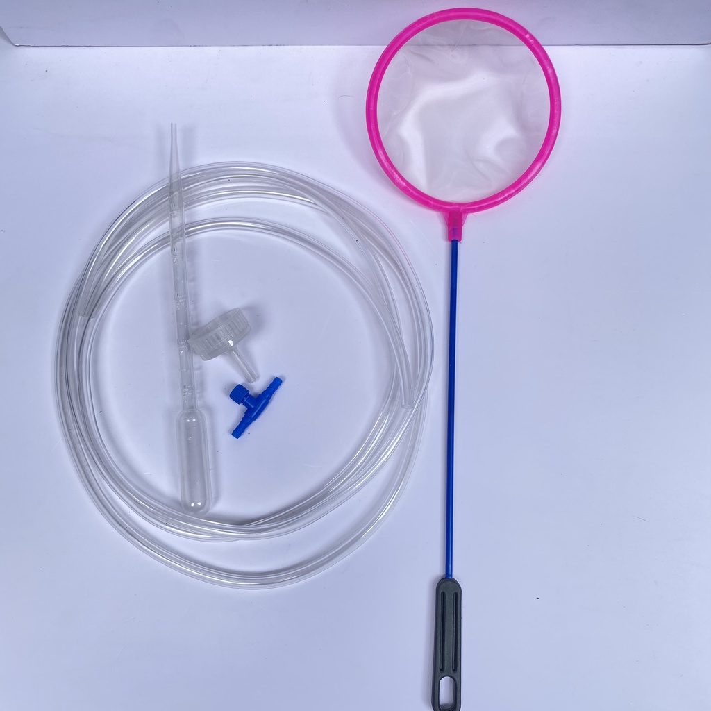 Artemia combo incubation set: racket, incubation cap, oxygen wire ...