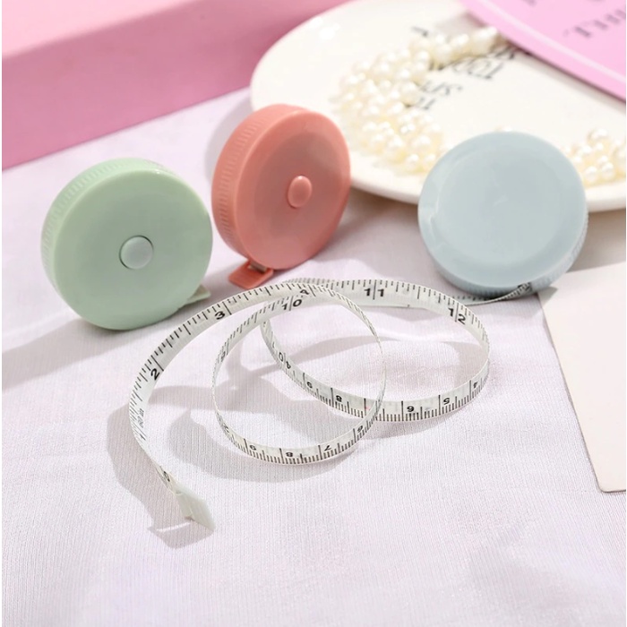 Measuring Tape Sewing Metric Tape Ruler Automatic Telescopic Metric ...