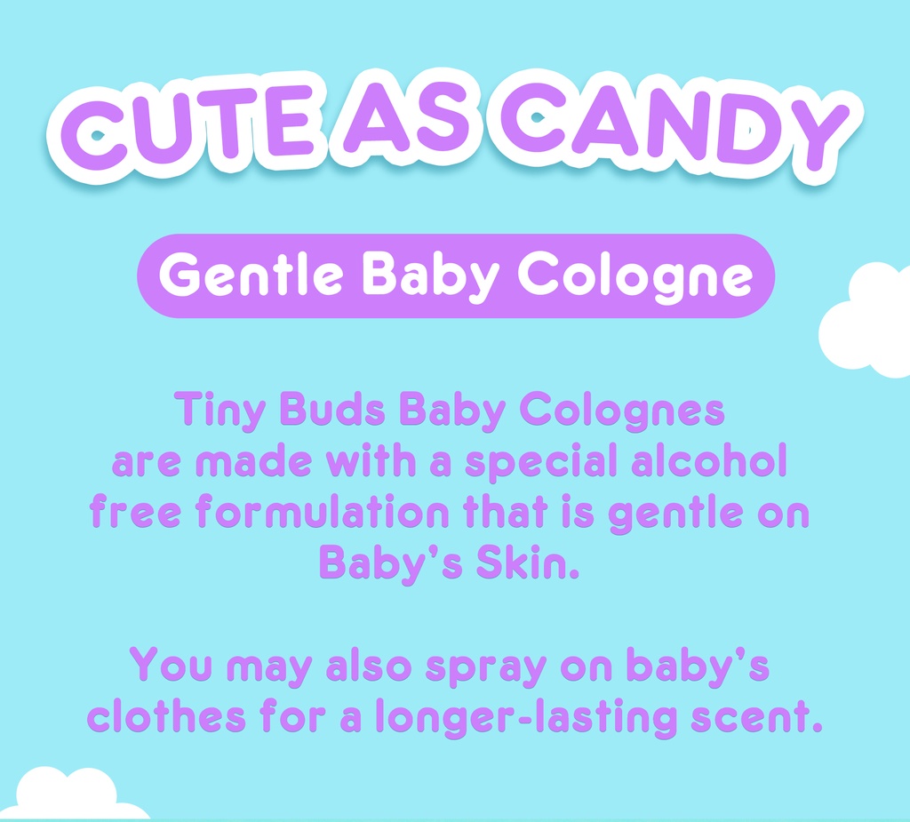 Tiny Buds Cute As Candy Gentle Baby Cologne | Shopee Philippines