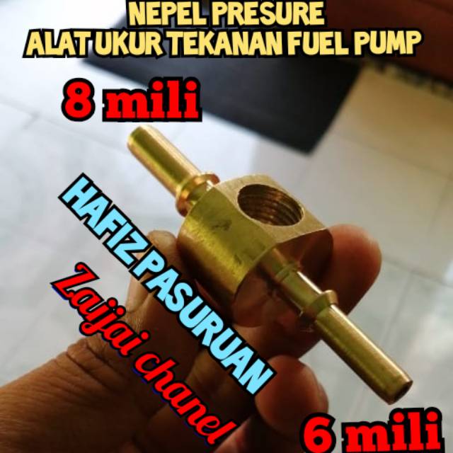 Nepel pressure gauge nepel fuel pressure gauge injection motor | Shopee ...