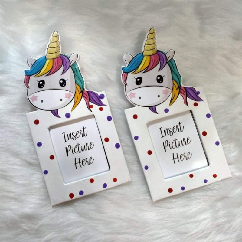 CUTE UNICORN MAGNETIC PHOTO FRAME | Shopee Philippines