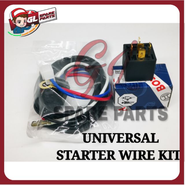 STARTER WIRE KIT / BOSCH 5PIN RELAY (UNIVERSAL TYPE) | Shopee Philippines