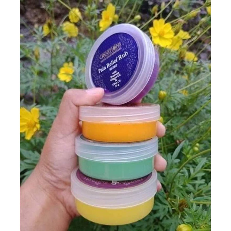 CREATIONS SPA ESSENTIALS Pain Relief Rub 50g | Shopee Philippines