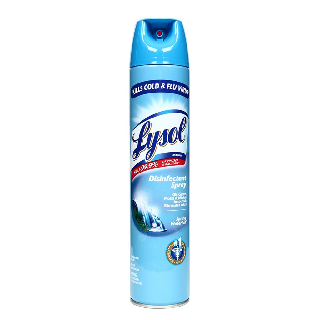 Lysol Disinfectant Spray Spring Waterfall 510g | Shopee Philippines