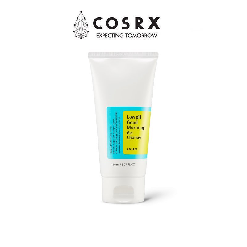 COSRX Exfoliating BHA Cleanser Low PH Good Morning Gel Cleanser Salicylic Acid Daily Gentle ...