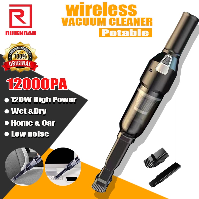 Wireless Vacuum Cleaner For Home 12000pa Portable Vacuum Cleaner Carpet ...