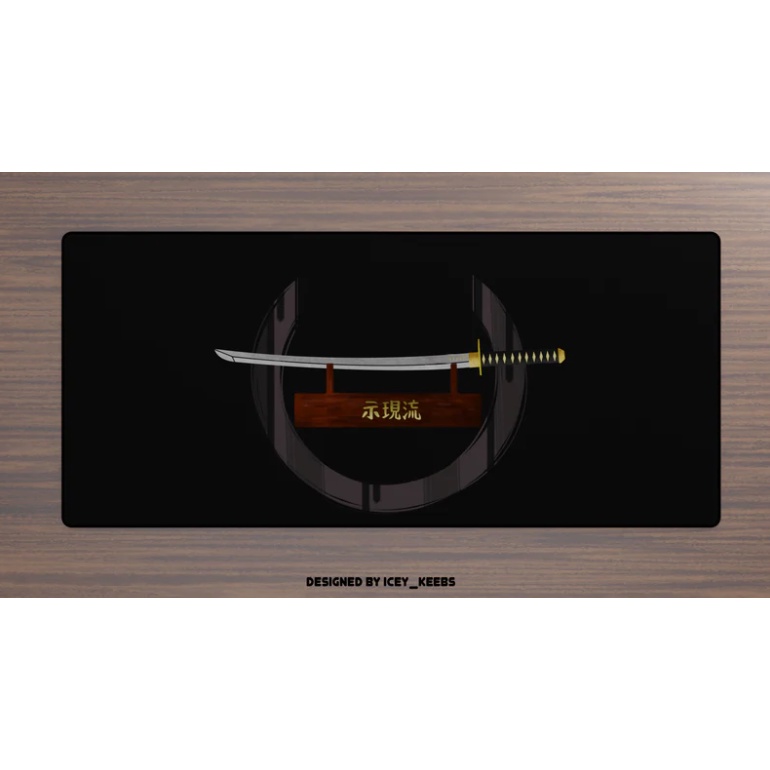 Jigen Ryu Deskmats Mechanical Keyboard Deskmat Zion Studios PH | Shopee ...