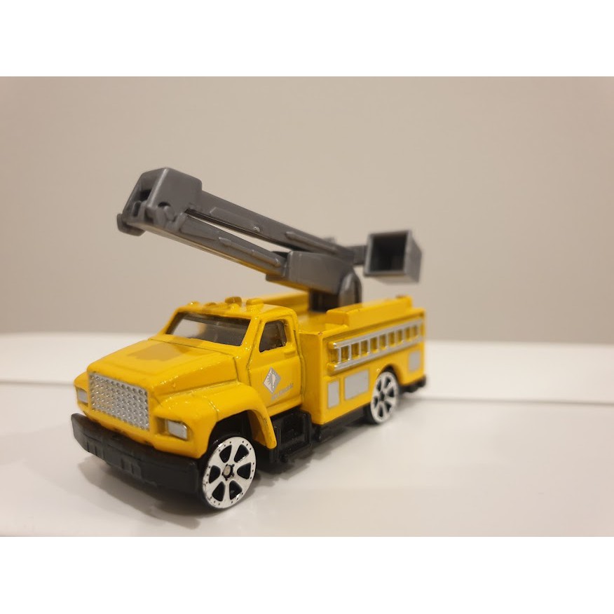 Yellow CHERRY PICKER Diecast Car | Shopee Philippines