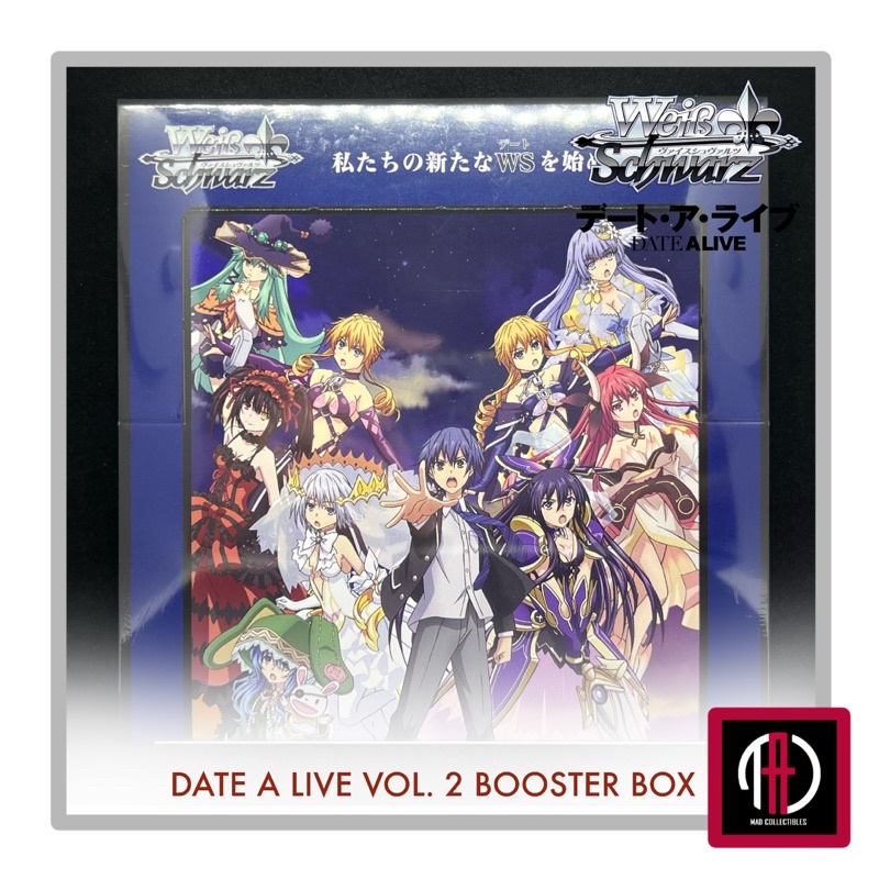 Weiss Schwarz TCG - Date A Live Vol. 2 Booster Box - Kurumi Tokisaki ...