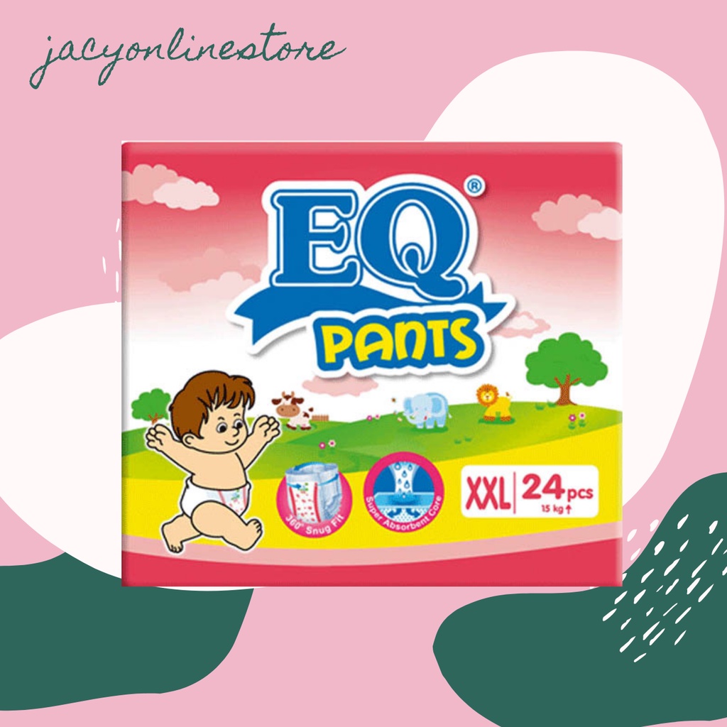 EQ Plus Baby Diaper Big Pack XXL by 20's+2 | Shopee Philippines